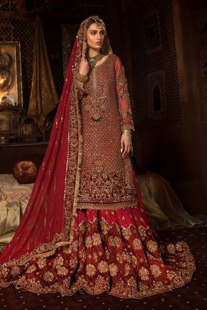 Pakistani Designer Bridal Dresses Maria B Brides 2025 Collection