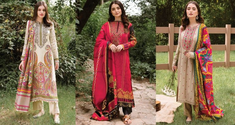 Orient Textiles Embroidered & Printed Latest Winter Dresses 2018-19 (2 ...