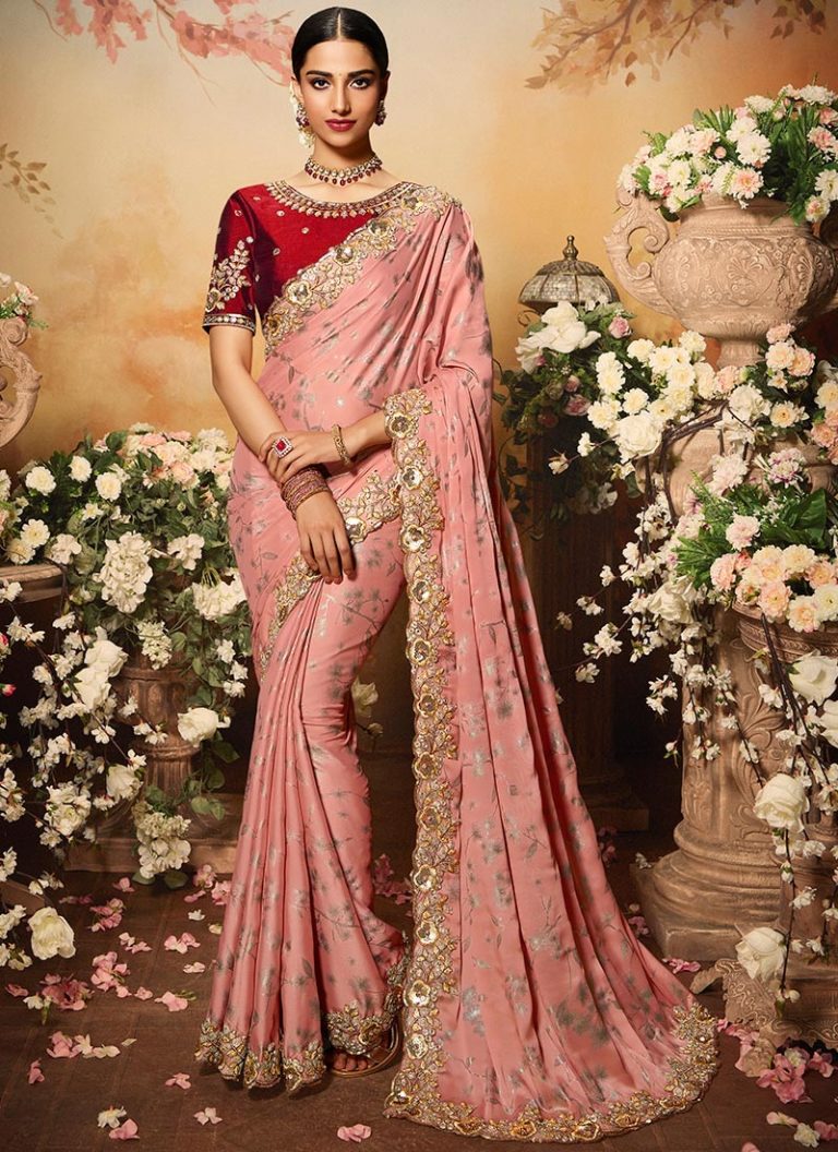 Indian Wedding Formal Saree Latest Designs (19) - StylesGap.com