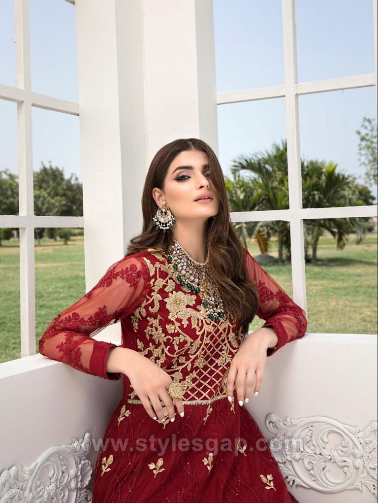 Latest Party & Wedding Wear Formal Peshwas Frocks 2024-25