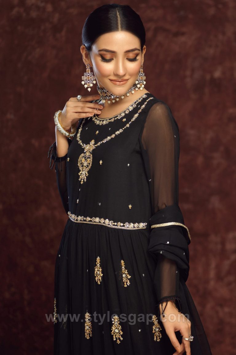 Latest Party & Wedding Wear Formal Peshwas Frocks 2024-25