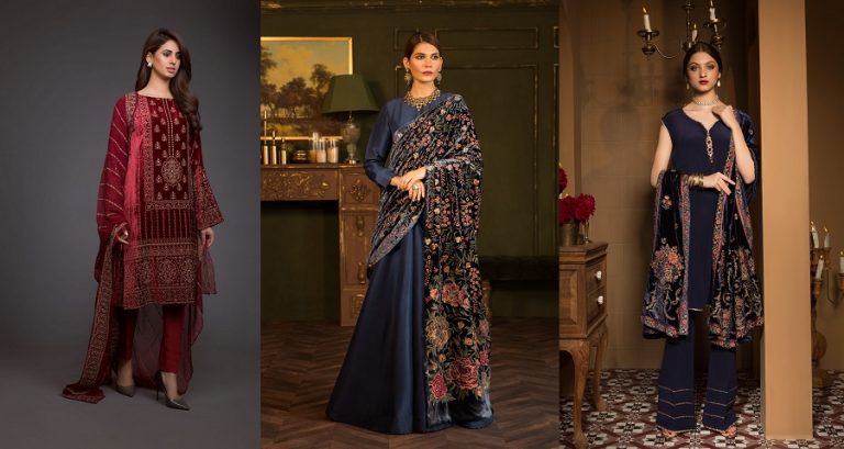 Latest Winter Fall Collection For Women By Bareeze