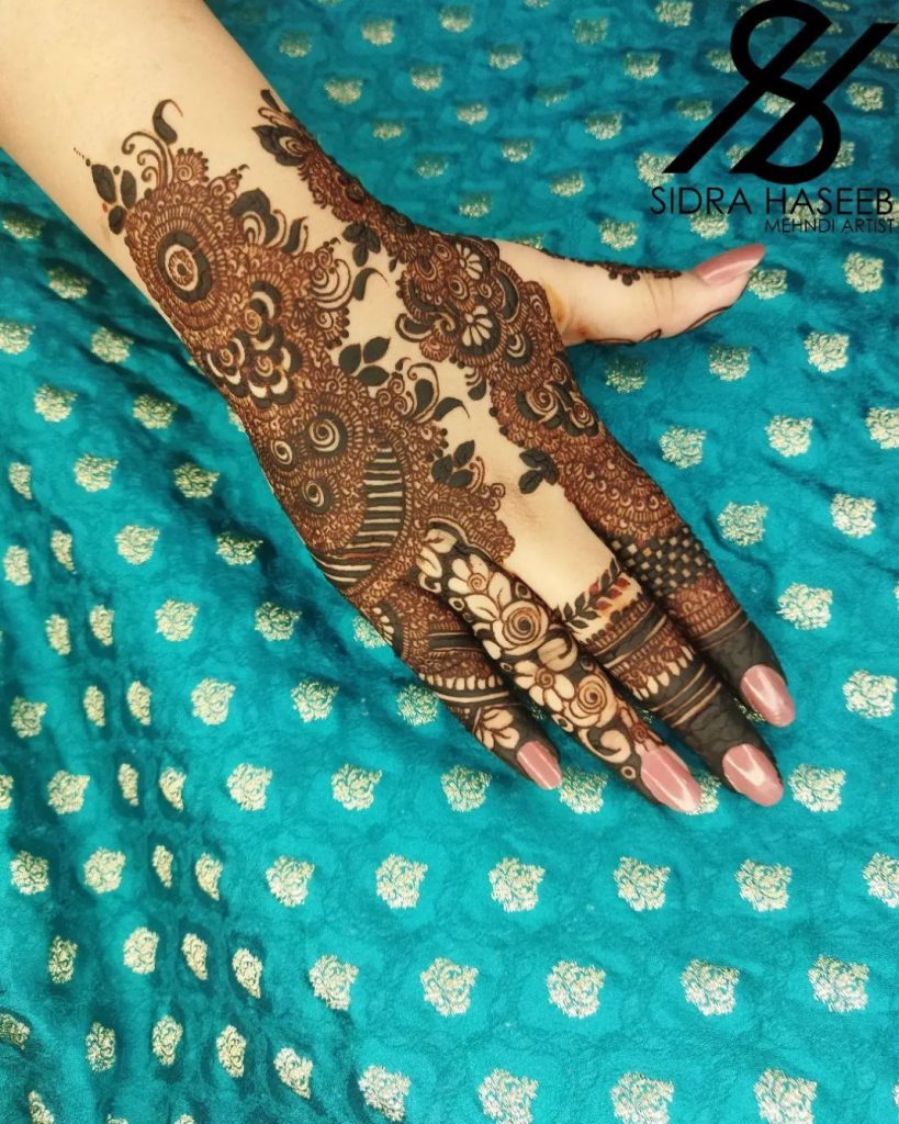 Pakistani & Indian Eid Mehndi Designs Collection 2025