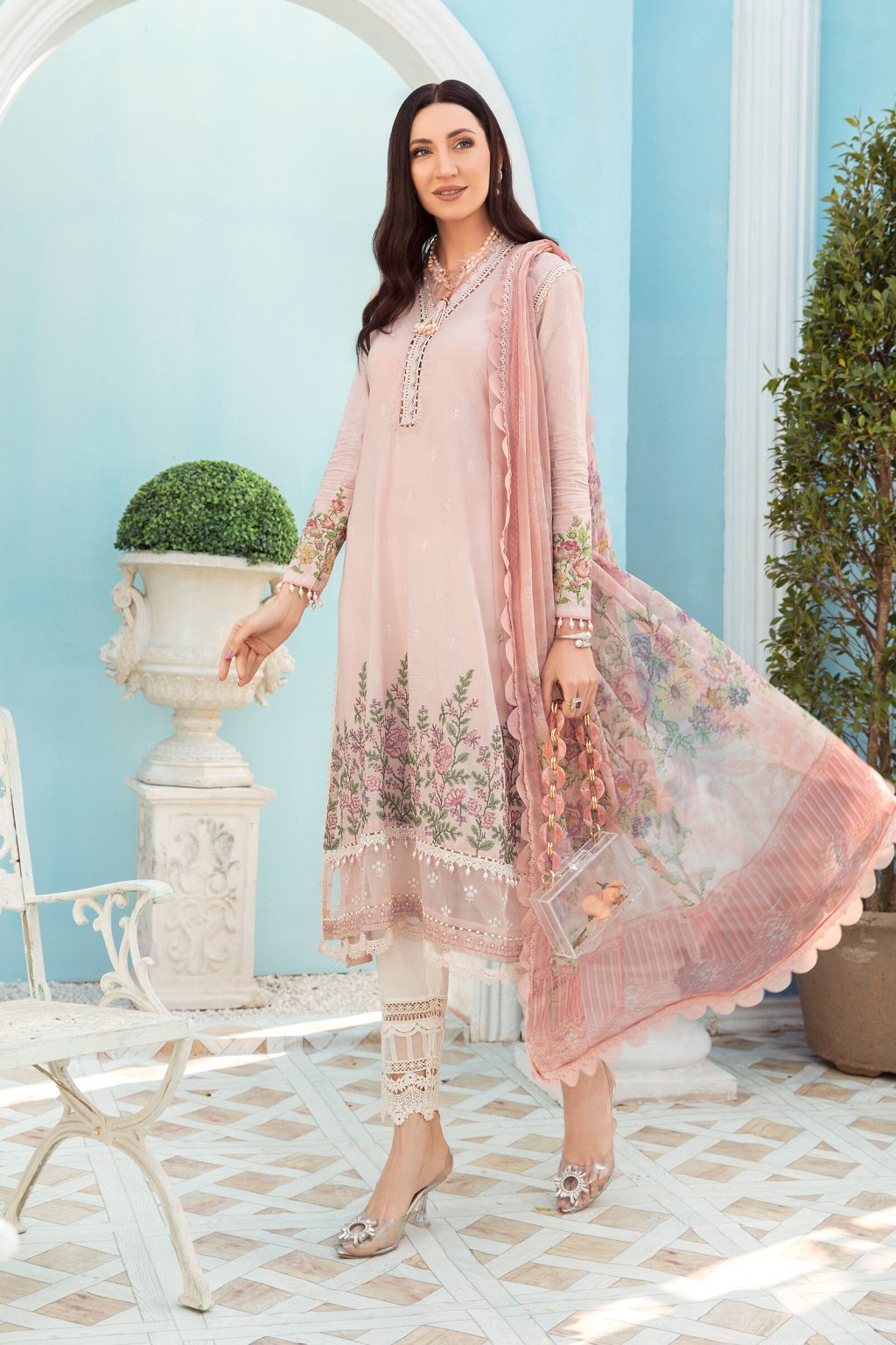 M Prints Maria B Printed Embroidered Lawn Collection 2022-2023