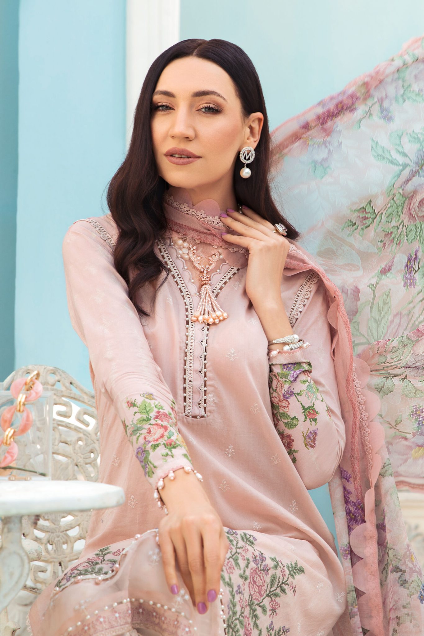 M Prints Maria B Printed Embroidered Lawn Collection 2022-2023