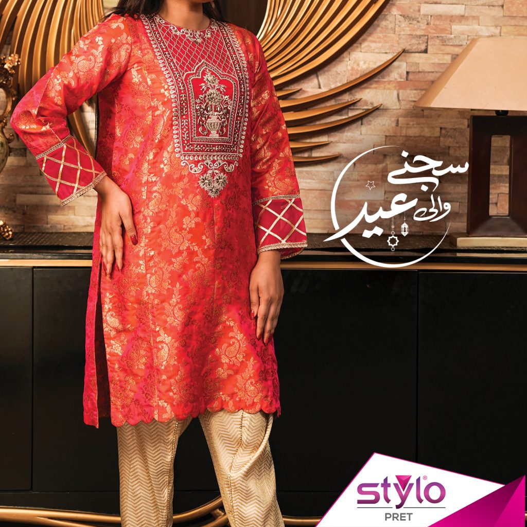 Stylo Shoes Latest Pret Dresses & Footwear Eid Collection 2025