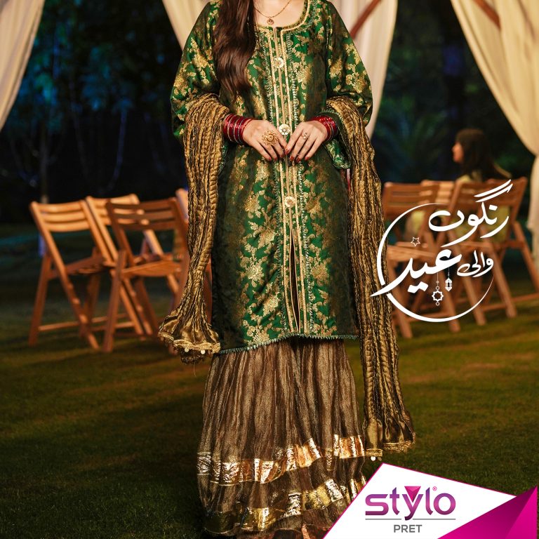 Stylo Shoes Latest Pret Dresses & Footwear Eid Collection 2025