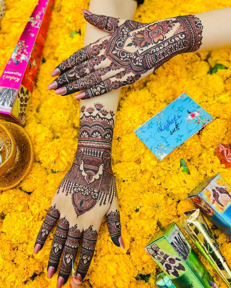 Kashee's Stylish & Fancy Mehndi Designs Collection (13) - StylesGap.com