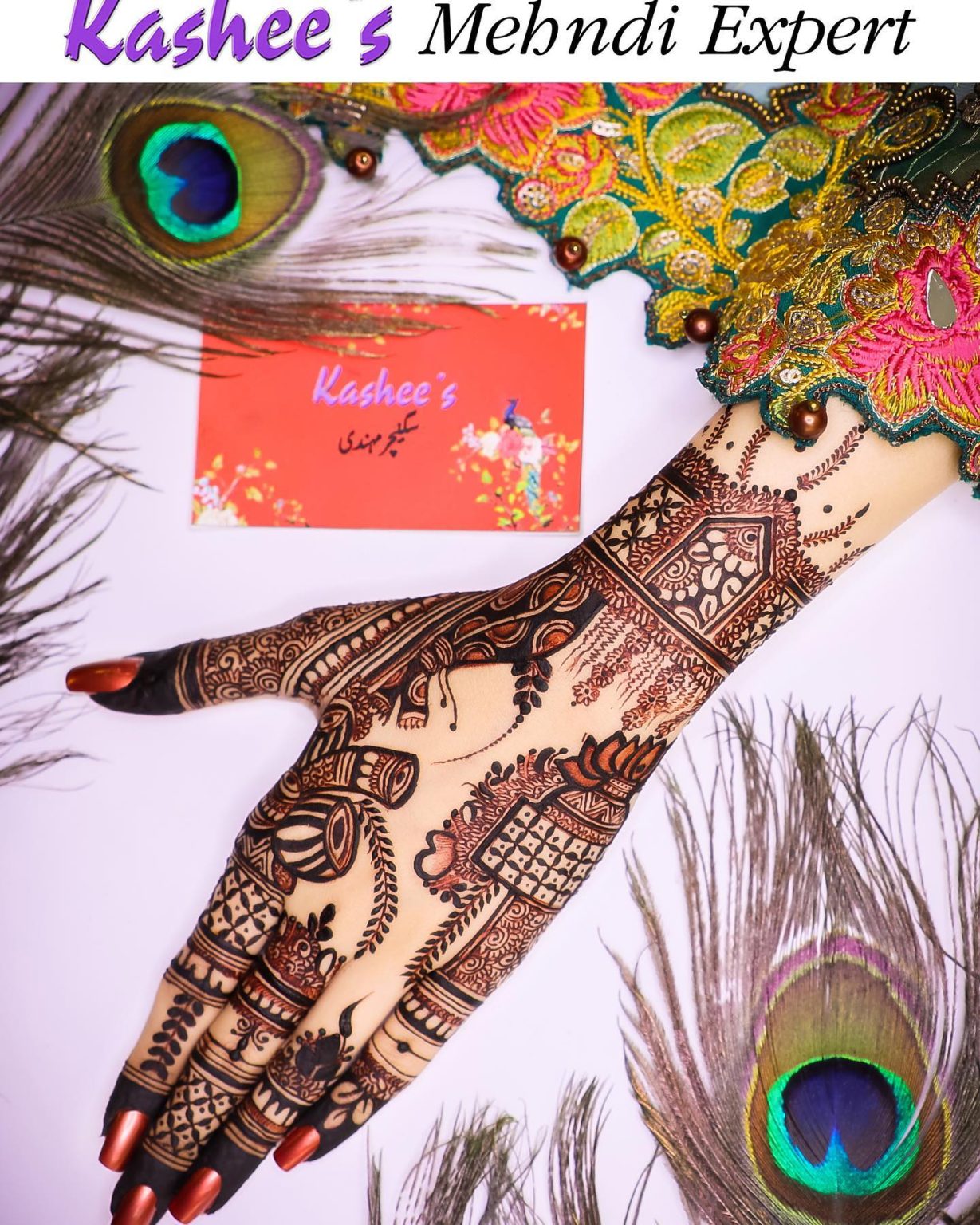 Kashee's Stylish & Fancy Mehndi Designs Collection 2025