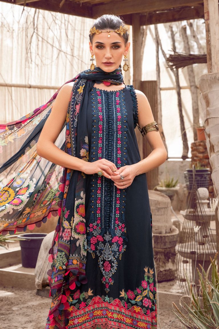 Maria B Winter Printed Dresses M Prints Collection 2022-23