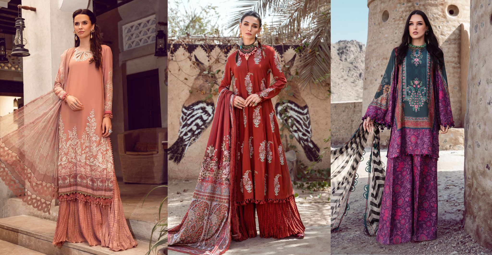 Orient Textiles Embroidered & Printed Latest Winter Dresses 2018-19 (2 ...