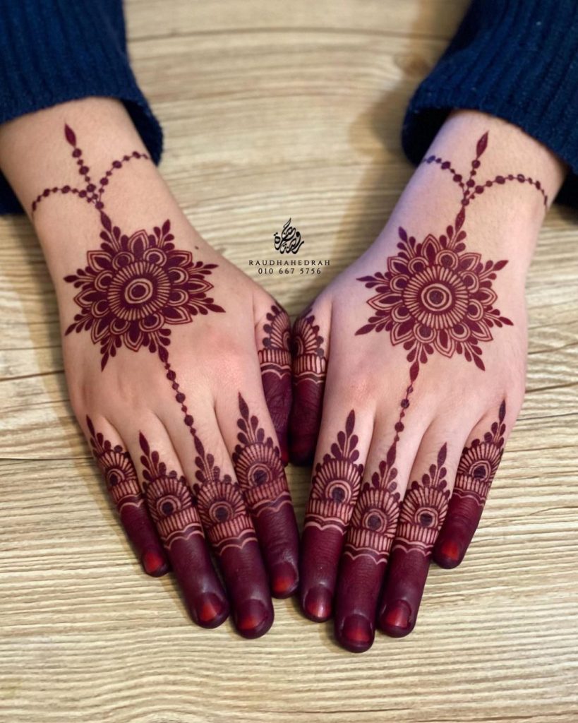 Latest Eid Mehndi Designs Stylish Best Collection (43) - StylesGap.com