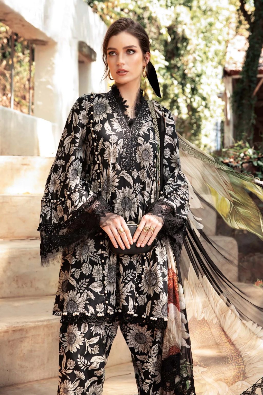 M Prints Maria B Printed Embroidered Lawn Collection 2023-2024