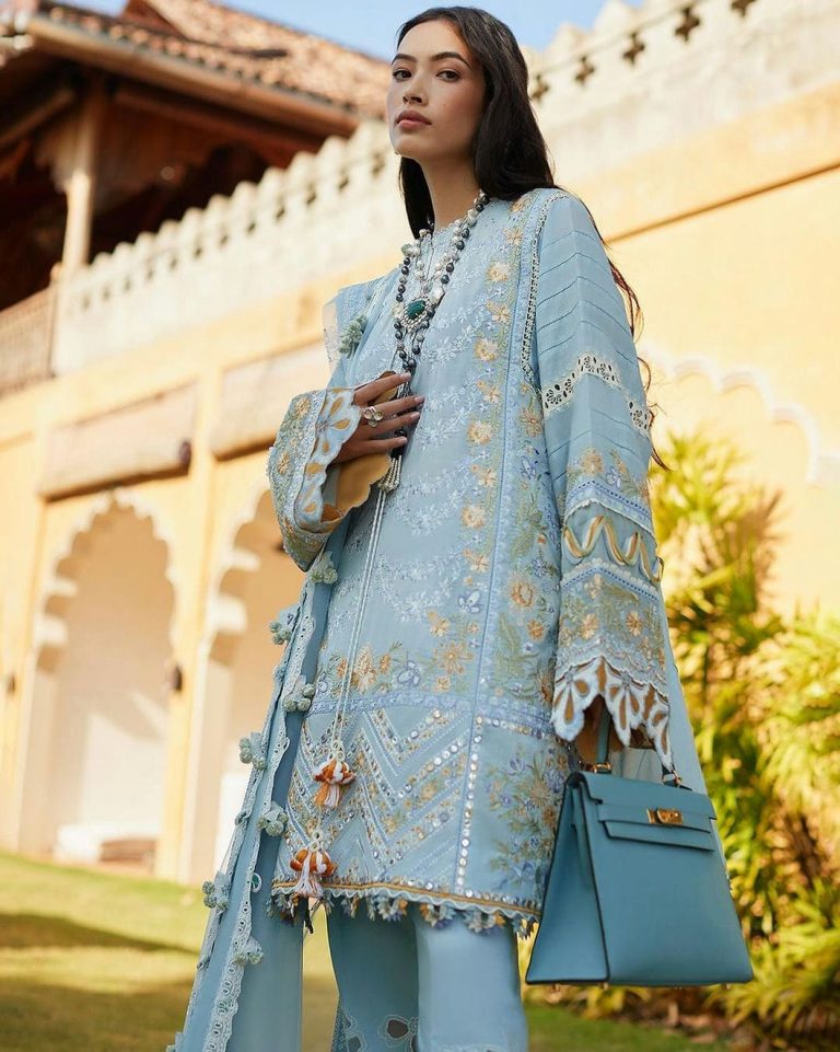 Elan Lawn Spring Summer Collection 2024 Luxury Designer Lawn