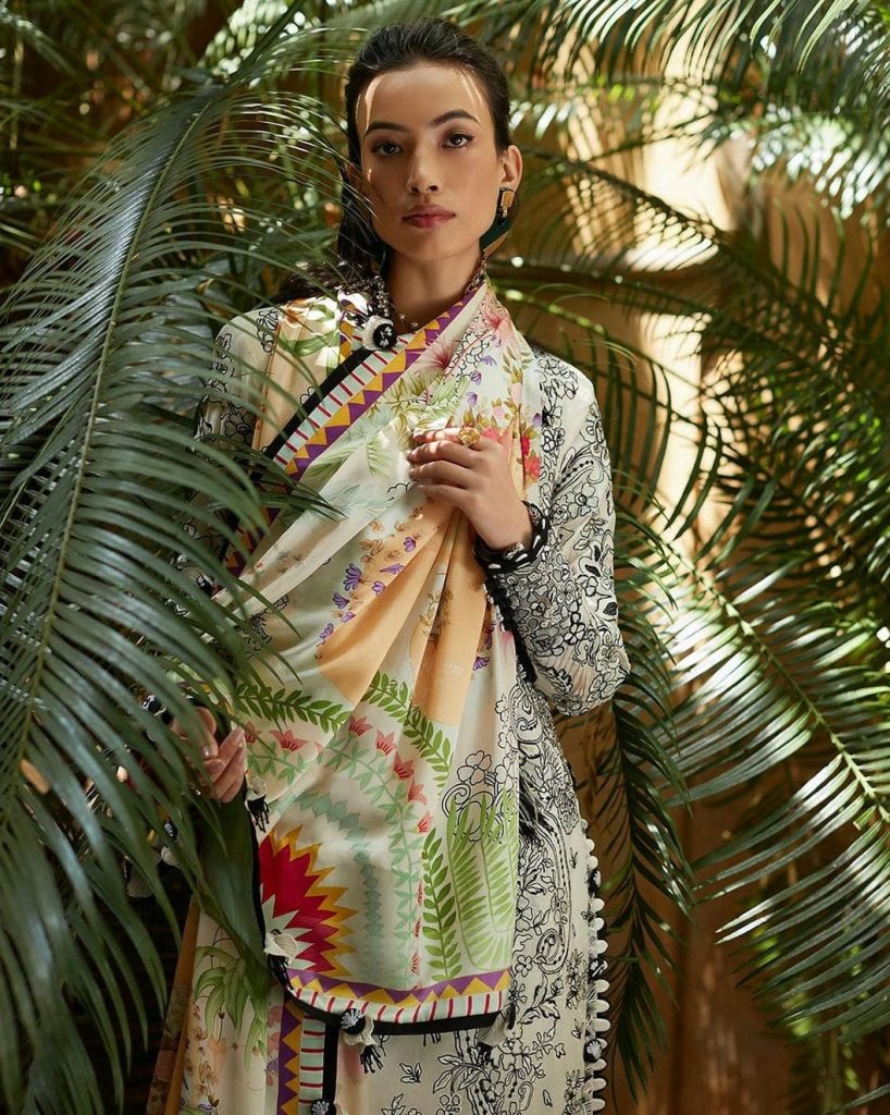 Elan Lawn Spring Summer Collection 2024 Luxury Designer Lawn