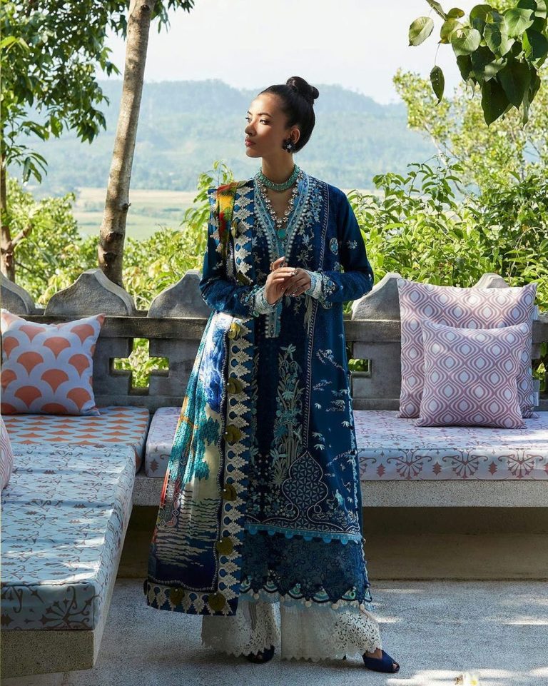 Elan Lawn Spring Summer Collection 2024 Luxury Designer Lawn