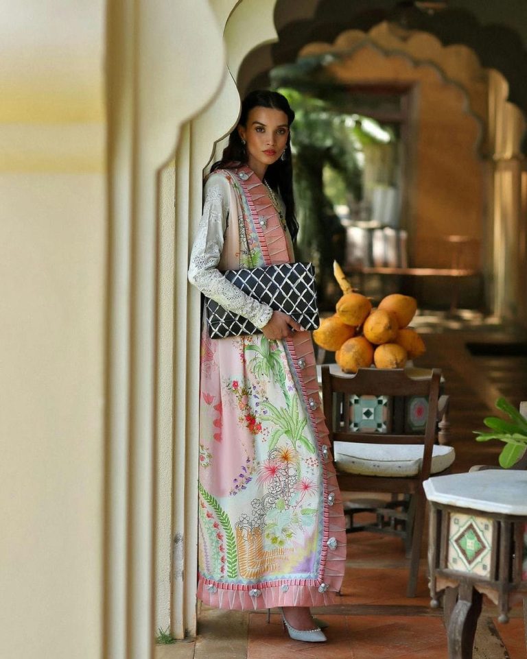 Elan Lawn Spring Summer Collection 2024 Luxury Designer Lawn