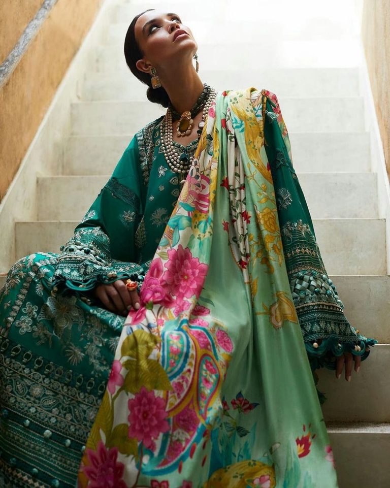 Elan Lawn Spring Summer Collection 2024 Luxury Designer Lawn