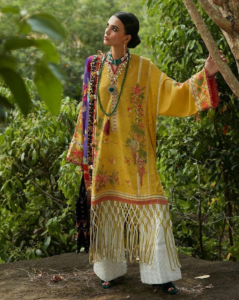 Elan Lawn Spring Summer Collection 2024 Luxury Designer Lawn