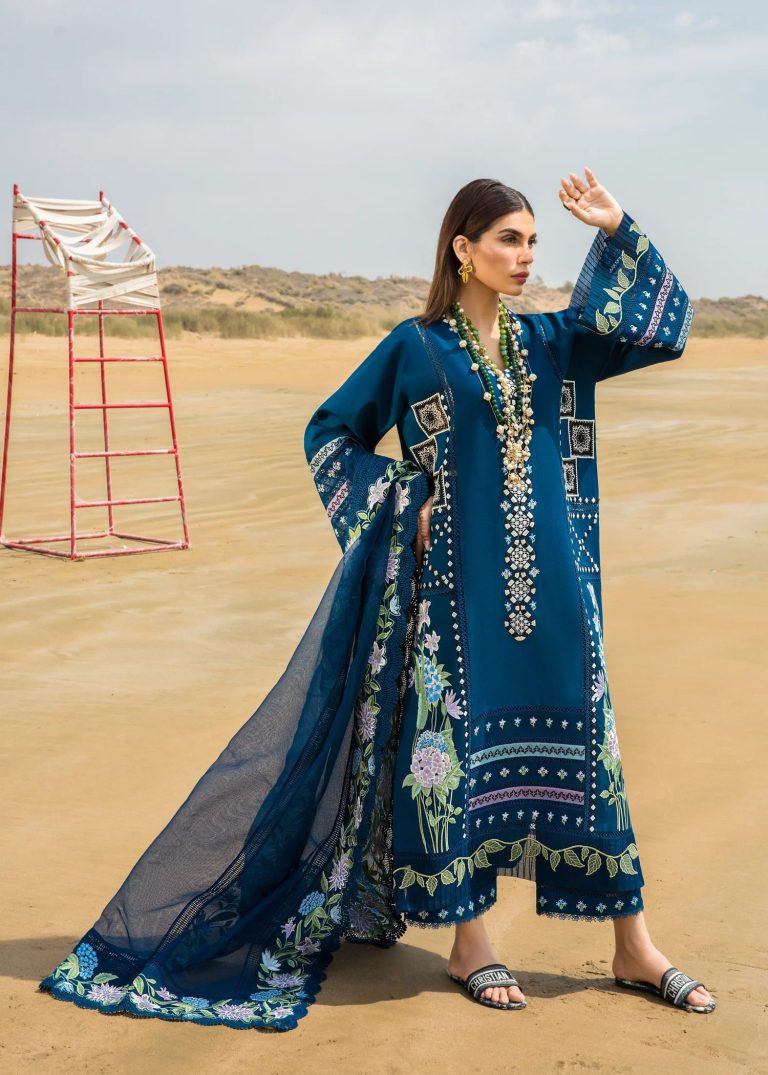 Crimson Luxury Lawn Collection 2023 - Best Pakistani Lawn Suits