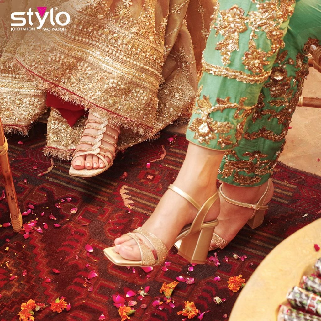 Stylo Fancy Bridal Shoes Latest Wedding Collection 2024-2025