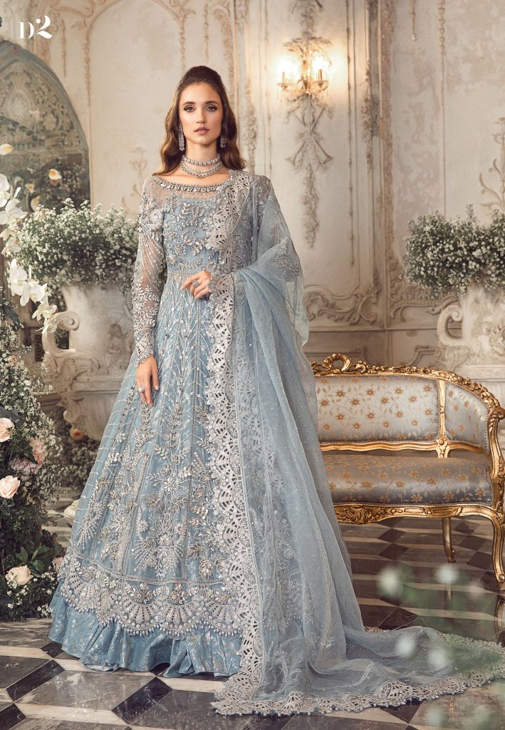 Maria B Embroidered Formal Winter Dresses Collection (10) - StylesGap.com