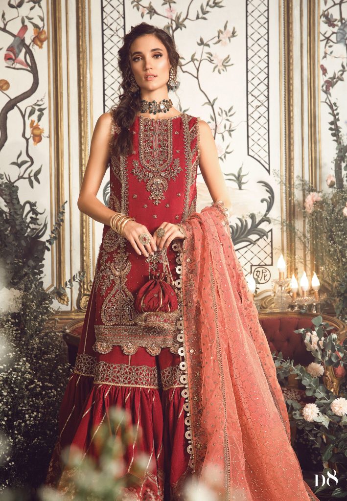 Maria B Embroidered Formal Winter Dresses Collection 2024-2025