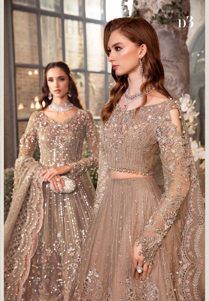 Maria B Embroidered Formal Winter Dresses Collection (6) - StylesGap.com