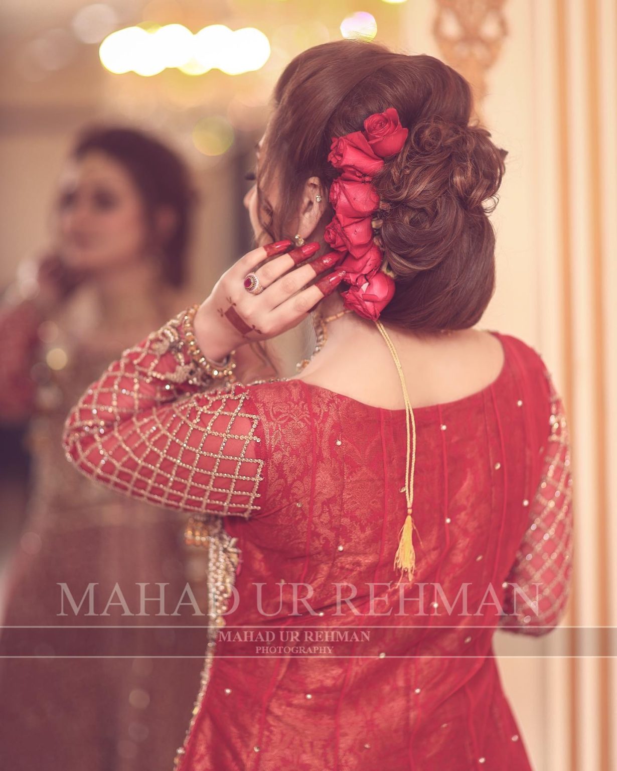 Latest Pakistani Bridal Hairstyles Wedding Trends 2024 - Top 100+