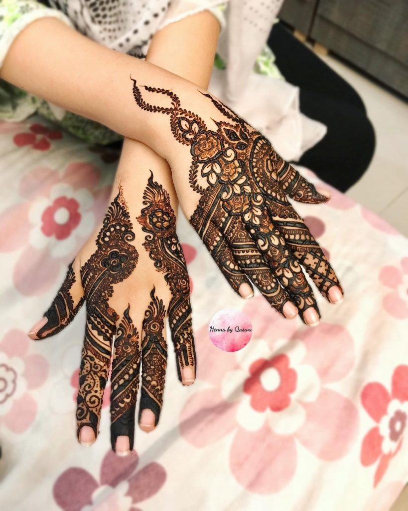 Floral Mehndi Designs (7) - StylesGap.com