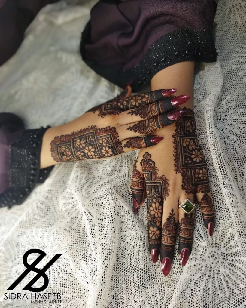 Simple & Easy Finger Mehndi Designs and for toes (1) - StylesGap.com