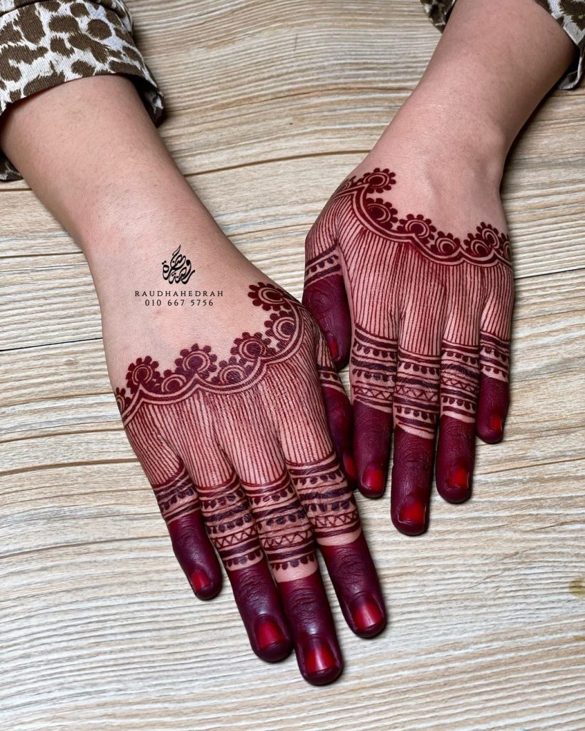 Simple & Easy Finger Mehndi Designs and for toes (10) - StylesGap.com