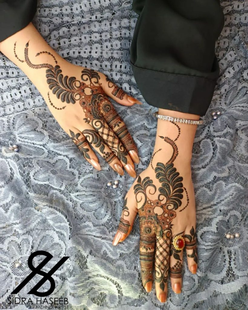 Simple & Easy Finger Mehndi Designs and for toes (2) - StylesGap.com