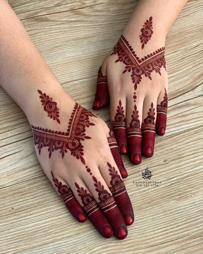 Stylish Tribal Mehndi Designs Latest Collection (3) - StylesGap.com