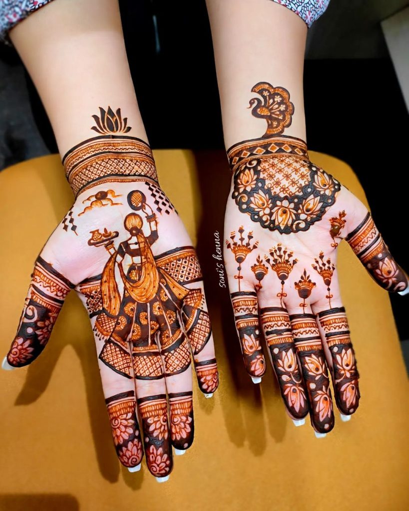 Tradional Mehndi Designs 6