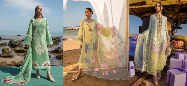 Crimson Luxury Lawn Collection - Best Pakistani Lawn Suits - StylesGap.com